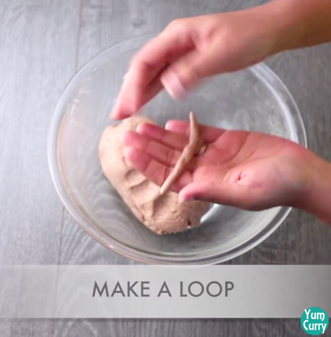 Ragi Murukku - Ragi ring recipe - Yum Curry