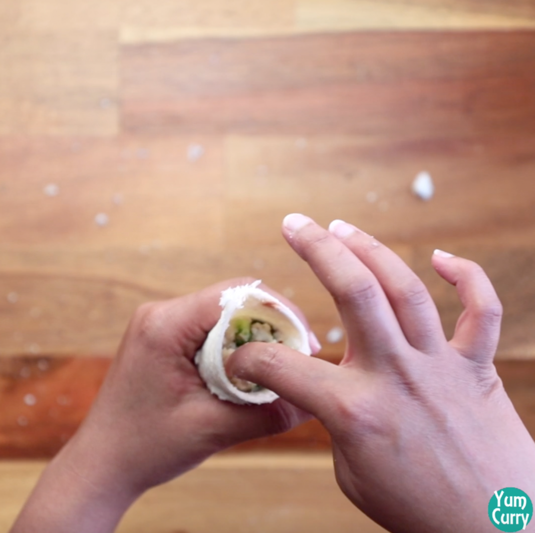 Crispy bread cones recipe – Yum Curry