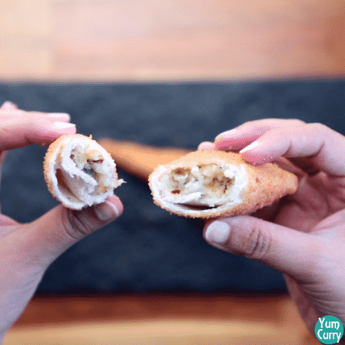 Crispy bread cones recipe – Yum Curry