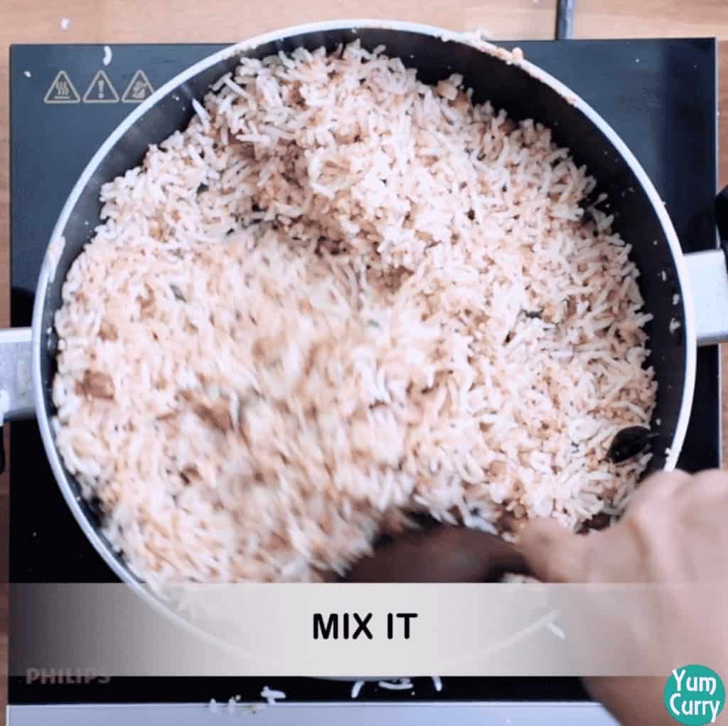 Peanut rice recipe - variety rice recipe - Yum curry.